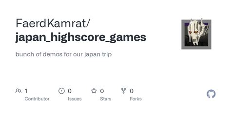 Github Faerdkamrat Japan Highscore Games Bunch Of Demos For Our