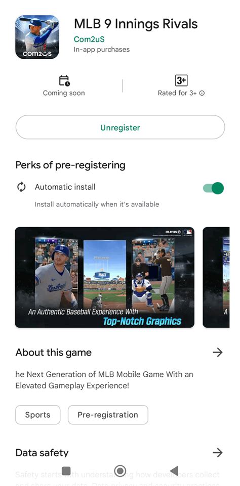 New Game From Com2us R Mlb 9innings