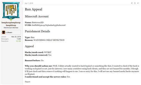 I Just Found My First Message On The Forums And Its A Shame Hypixel Forums