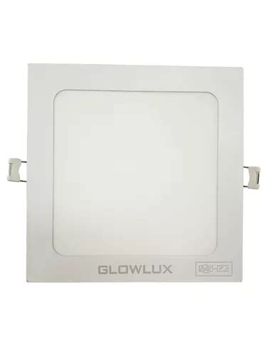 Panel Led Embutir Empotrar W Cuadrado Luz Calida K Glowlux MercadoLibre