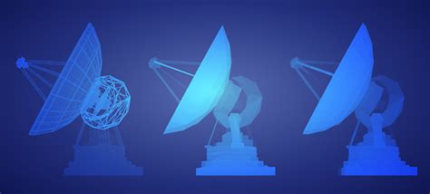 Vector Set Radio Antenna Astronomy And Space Research向量圖形及更多天線圖片 Istock