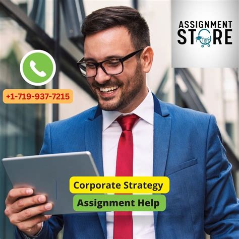 Corporate Strategy Assignment Help Assignmentstore