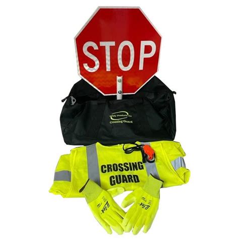 Safety Products Inc Crossing Guard Kit With Class 2 Type R Vest