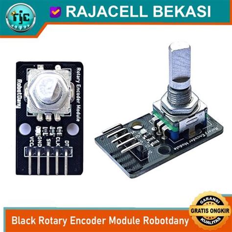 Jual Robotdany Module Rotary Encoder Switch Rotari Enkoder Potensiometer Hitam Kota Bekasi