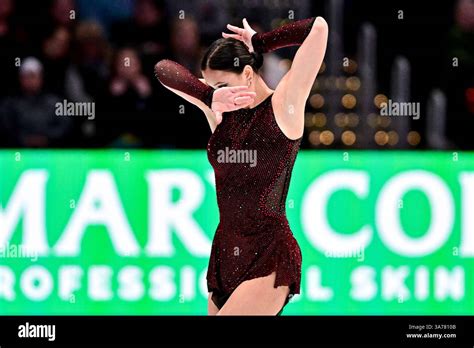 Sofia Samodelkina Kaz During Women Short Program At The Isu World