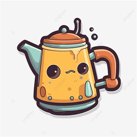 만화 차 주전자의 귀여운 만화 이미지 벡터 주전자 상표 만화 Png 일러스트 및 벡터 에 대한 무료 다운로드 Pngtree