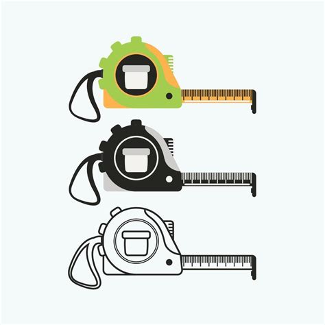 Meter Measurement Tool Stock Illustration 56882671 Vector Art At Vecteezy