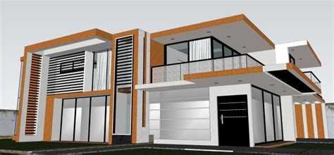Do Super Fast Sketchup D Models And Renders By Architect Zain Fiverr