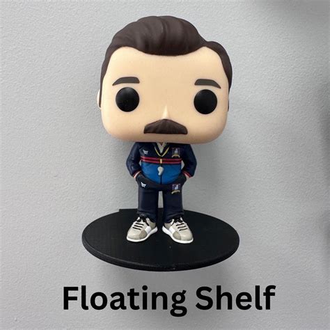 Floating Wall Shelf For Funko Pops Collectables Sleek No Seam Design No Holes No Screws Etsy