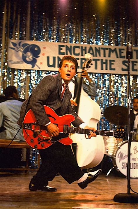 Back To The Future Marty Mcflys Johnny B Goode Jacket Michael J