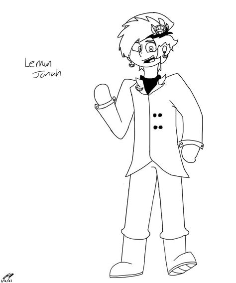 Lemon Jonah Sketch By Taylorliufilmsart On Deviantart
