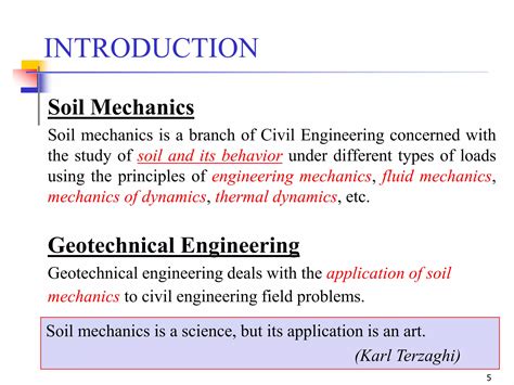 Geotechnical Engineering I Lec 1 Introduction PPSX Civil Engineering Industry Industries