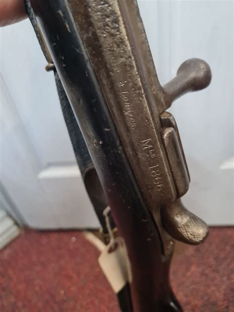 French Chassepot Mle 1866 Rifle With Bayonet
