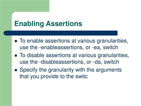 Ppt Assertions In Java Jdk 14 Powerpoint Presentation Free