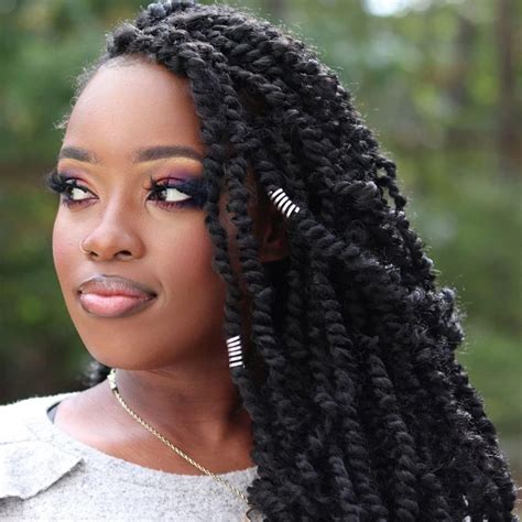 Color Inspired Passion Twist Hairstyle Women Health Tips