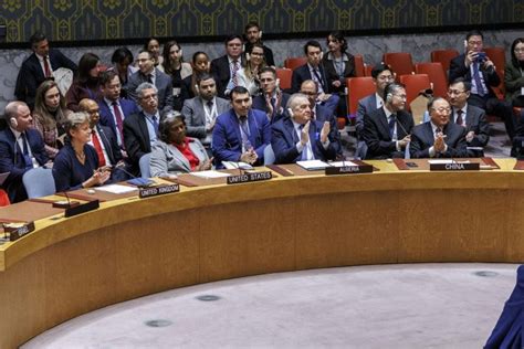 Consejo De Seguridad De Onu Adopta Resolución Que Demanda Alto Al Fuego