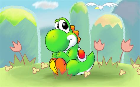 Cute Yoshi By Nin10do Gamer On Deviantart