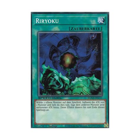 Riryoku Sgx2 Dec11 Speed Duel Gx Midterm Paradox Kaufen