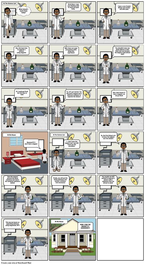Science Storyboard By Mihir12345