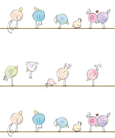 Excel Wallpaper Pastels Cutie Birdie