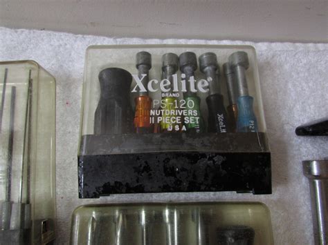 Xcelite Lot 99 Ps 40 And 40bp Ps 120 Ps 130 Ps 88 99 4 Set Nut Drivers And Bits Ebay
