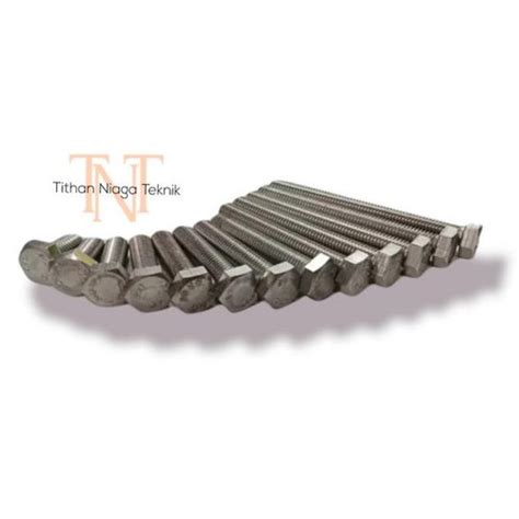 Jual Baut Hexagonal M X Drat Stainless SS Baut Hex M X Mm Atau Jakarta Pusat