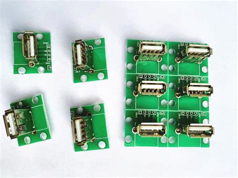 Luoyimao Usb Type A Female Socket Breakout Board 2 54mm Pitch Adapter