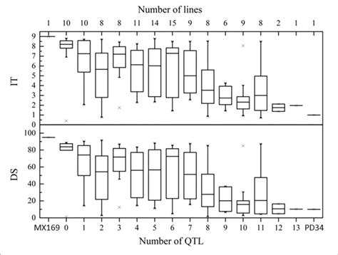 Effects Of Individual Qtls And Their Combinations On Stripe Rust Download Scientific Diagram