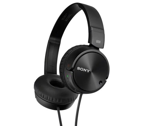Buy Sony Mdr Zx110nab Noise Cancelling Headphones Black Free