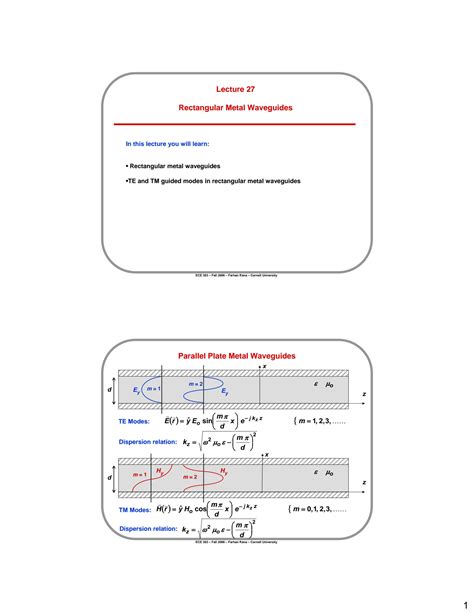 Solution Rectangular Waveguide Studypool