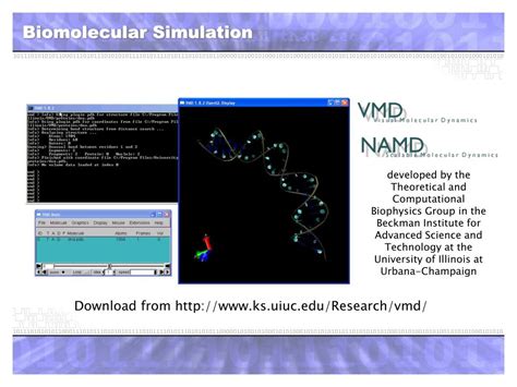 Ppt Scripting Biomolecular Simulations With Tcl Part Of Cs590v