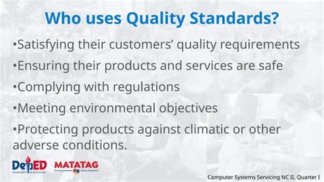 css 11 week 2 l1 apply quality standards pptx secondary education