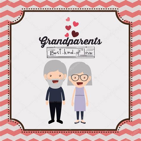 행복 한 조부모 디자인 스톡 벡터 ©grgroupstock 96932728