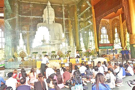 ဝါဆိုလပြည့် ဓမ္မစကြာအခါတော်နေ့ တွင် ရွှေတိဂုံစေတီတော်မြတ်ကြီး အပါအဝင