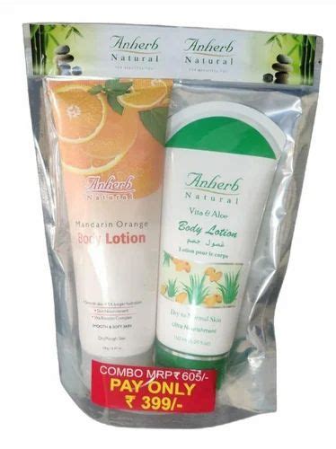 White Anherb Natural Body Lotion Pack Cream Size 150ml Each At Rs