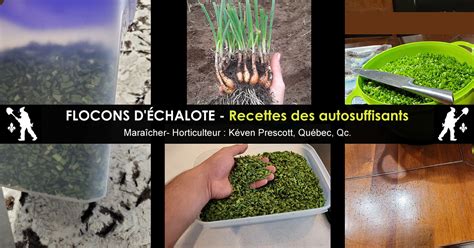Flocons d Échalote Recettes des Autosuffisants