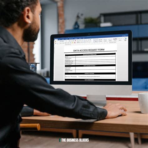 Data Access Request Form Template Data Request Form Template Data