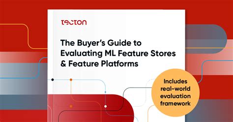 Choosing A Feature Store Or Feature Platform For ML Tecton