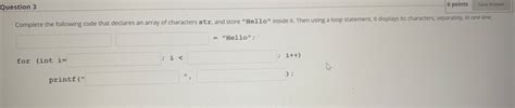 Solved Question 1 Which Of The Following Array Declarations