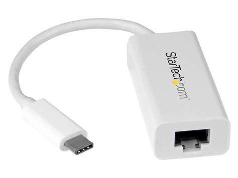 Usb C To Gigabit Network Adapter White Us1gc30w