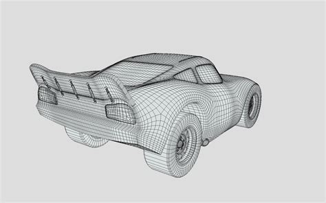 Lightning Mcqueen 3d Model Turbosquid 2100121