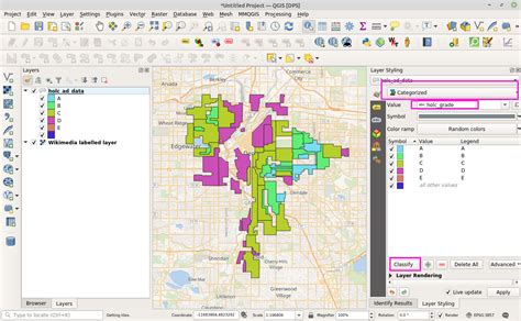 Qgis Shapefile Not Displaying Correctly Geographic Information