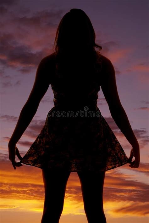 Silhouette Woman Cowgirl Hat Look Back Rope Stock Image Image Of Face