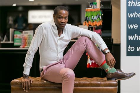 Black African Entrepreneur Sibusiso Ngwenya Editorial Photo Image Of