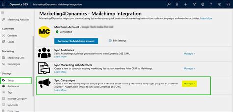 Design Sync And Send Mailchimp Campaigns Within Dynamics 365 Dynamics