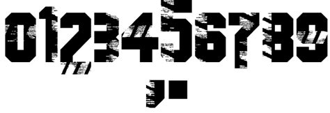 Warning Font