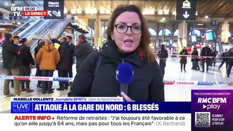 Gare Du Nord Six Blessés Dans Une Attaque à Larme Blanche L