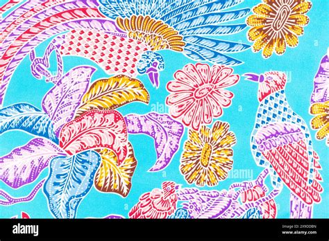 A Traditional Indonesian Fabric Namely Batik Cloth Which Has Unique