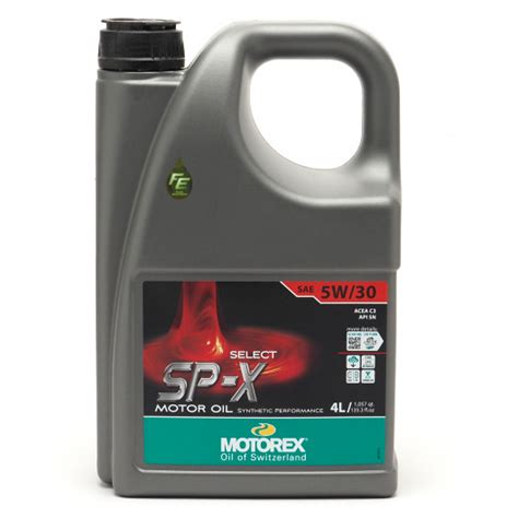 Motorex Select SP X SAE 5W 30 Longlife Motoröl 4l SAE 5W 30 PKW