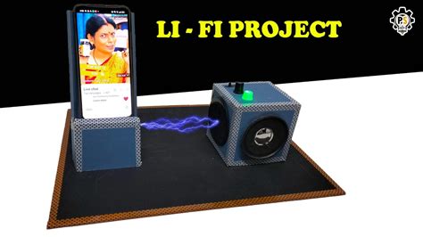 diy li fi project school exhibition project inspire award project